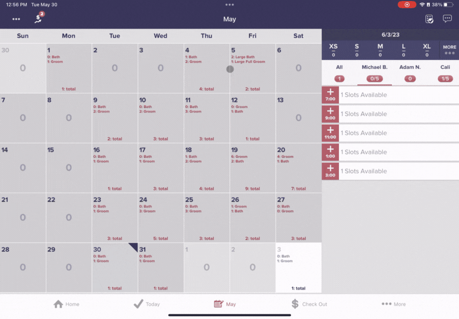 How to Schedule Current Customers - Calendar (BULK scheduling)